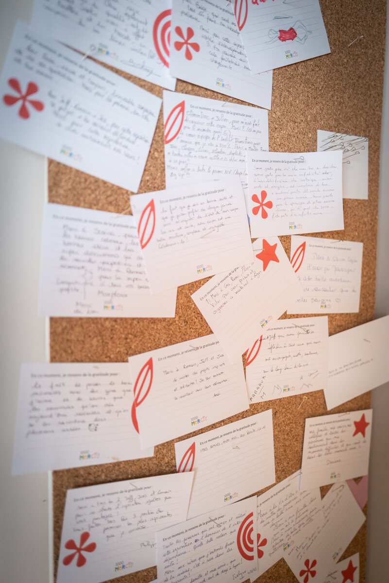 Exposition 1000 mercis - Interdépendance et gratitude